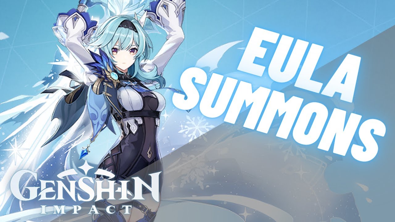 Eula Summons!!! | Genshin Impact ~ Born of Ocean Swell Banner - YouTube