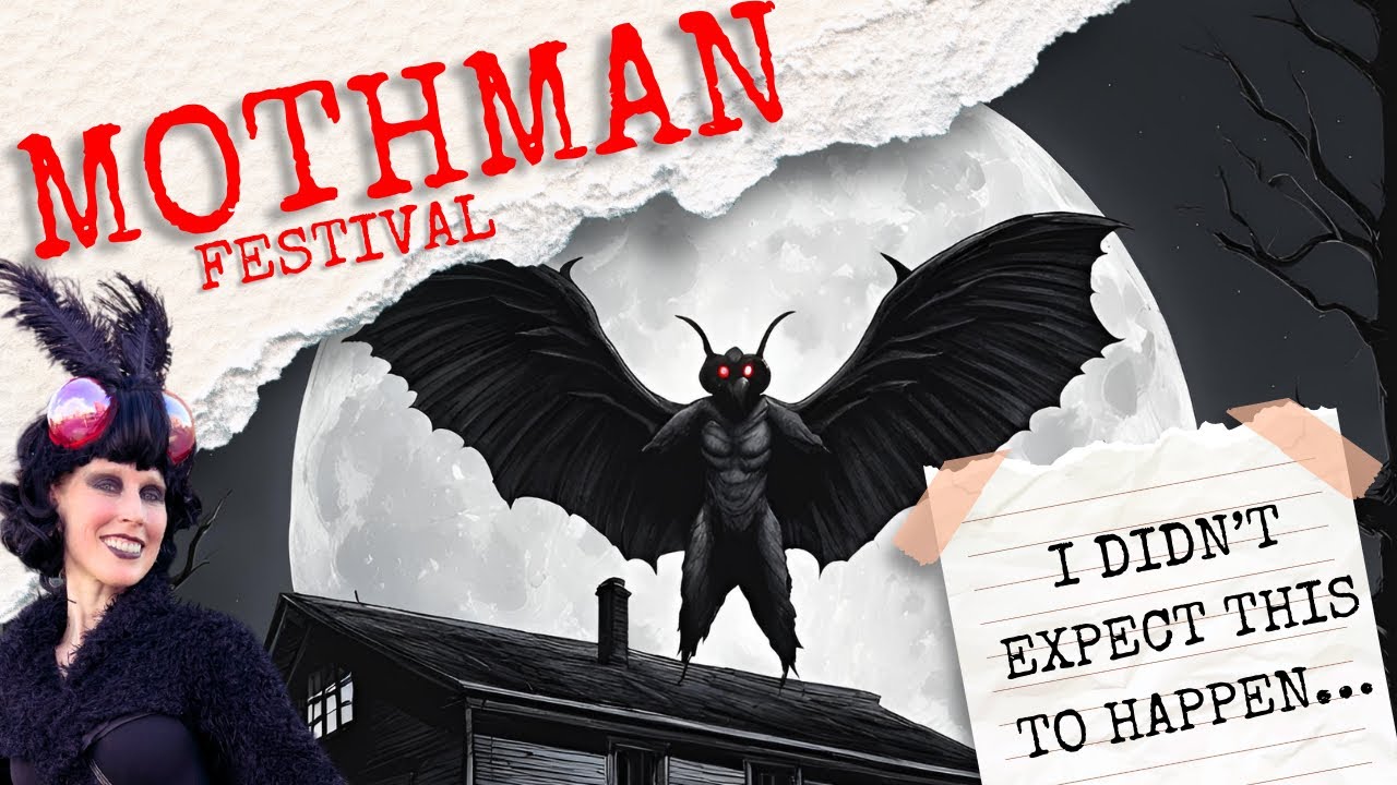 MOTHMAN FESTIVAL🦇 I DIDN’T EXPECT THIS! Paranormal road trip 👁️🛸 2024 ...