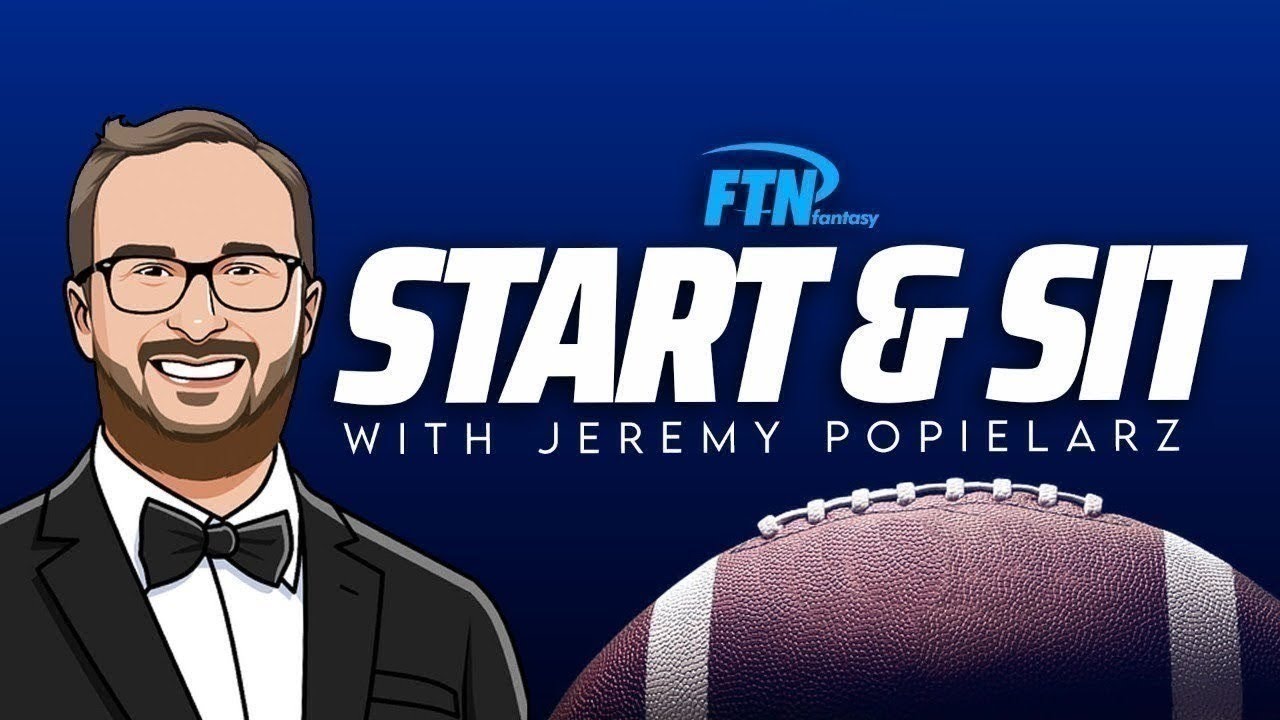 NFL Week 13 Start & Sit with Jeremy Popielarz | Fantasy Football Start ...
