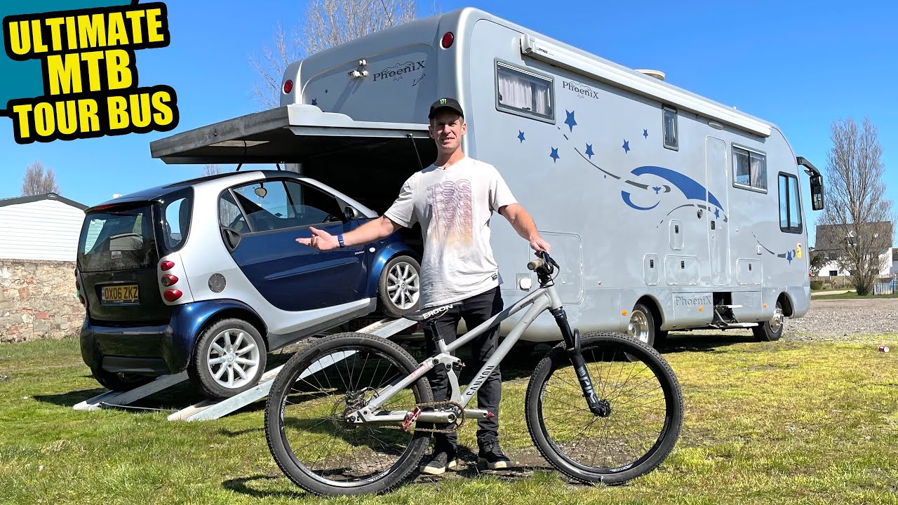 MY NEW MOTORHOME IS INSANE - ULTIMATE MTB TOUR BUS! - YouTube
