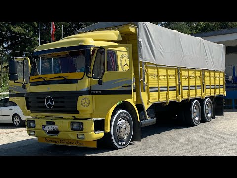 YENİ BAŞLAYANLAR İÇİN KAMYON KULLANMANIN PÜF NOKTALARI.park etme vs. (MERCEDES-BENZ 2521 KULLANMAK)