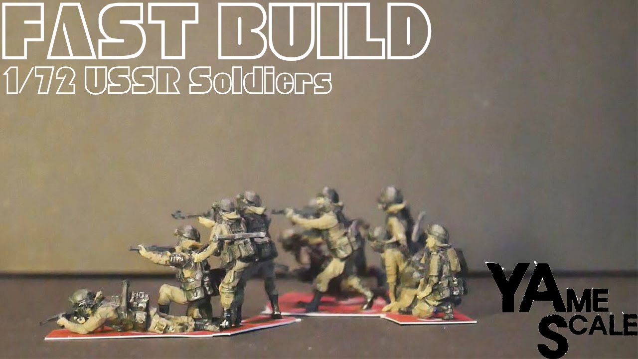 1/72 USSR Soldiers from Alex Miniatures - YouTube