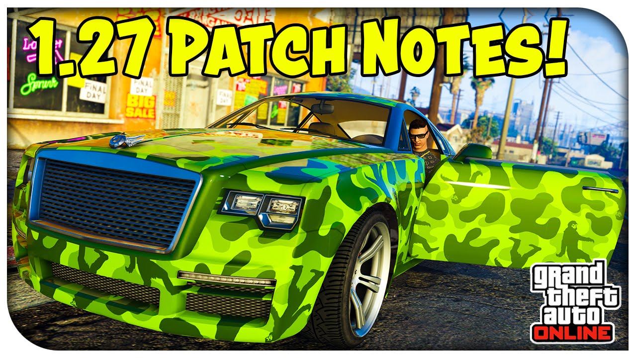 GTA 5 Online Ill Gotten Gains Update - Patch 1.27 Changelog! (All New ...