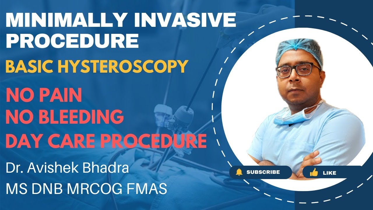 Basic Hysteroscopy procedure in office or minor OT - YouTube