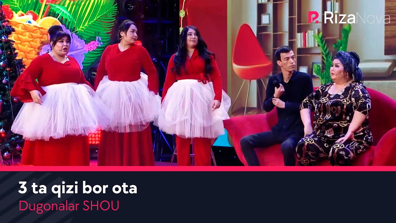 Dugonalar SHOU - 3 ta qizi bor ota - YouTube