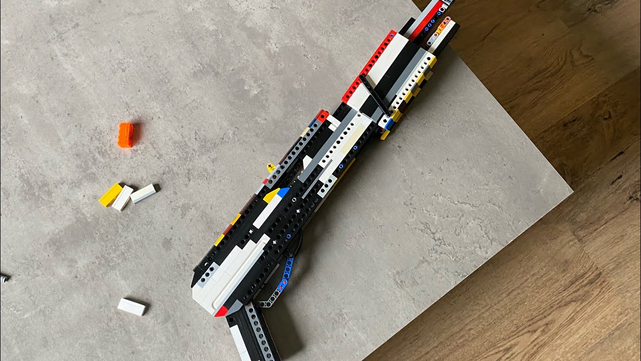 Lego shotgun working+mech - YouTube