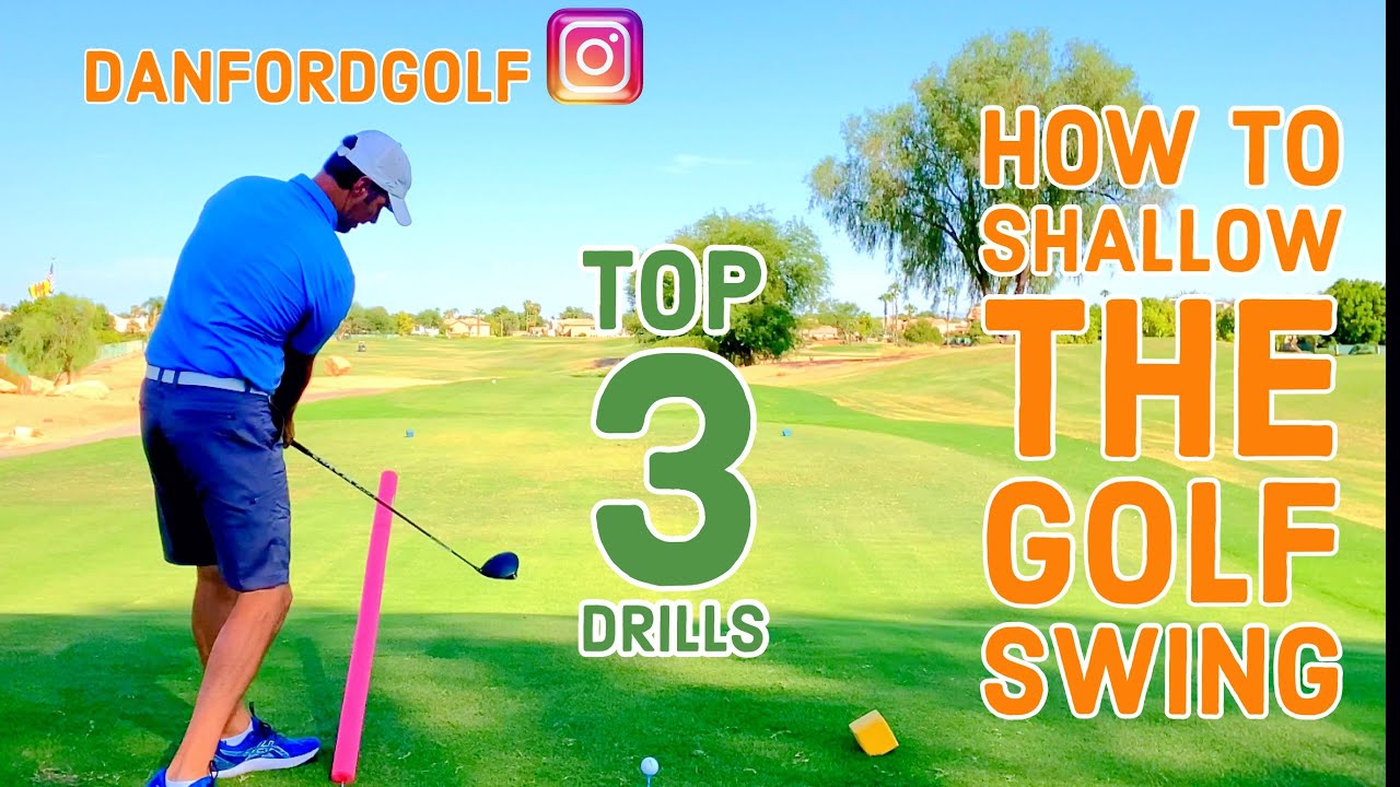 HOW TO SHALLOW THE GOLF SWING || DRILLS TO DRAW - YouTube