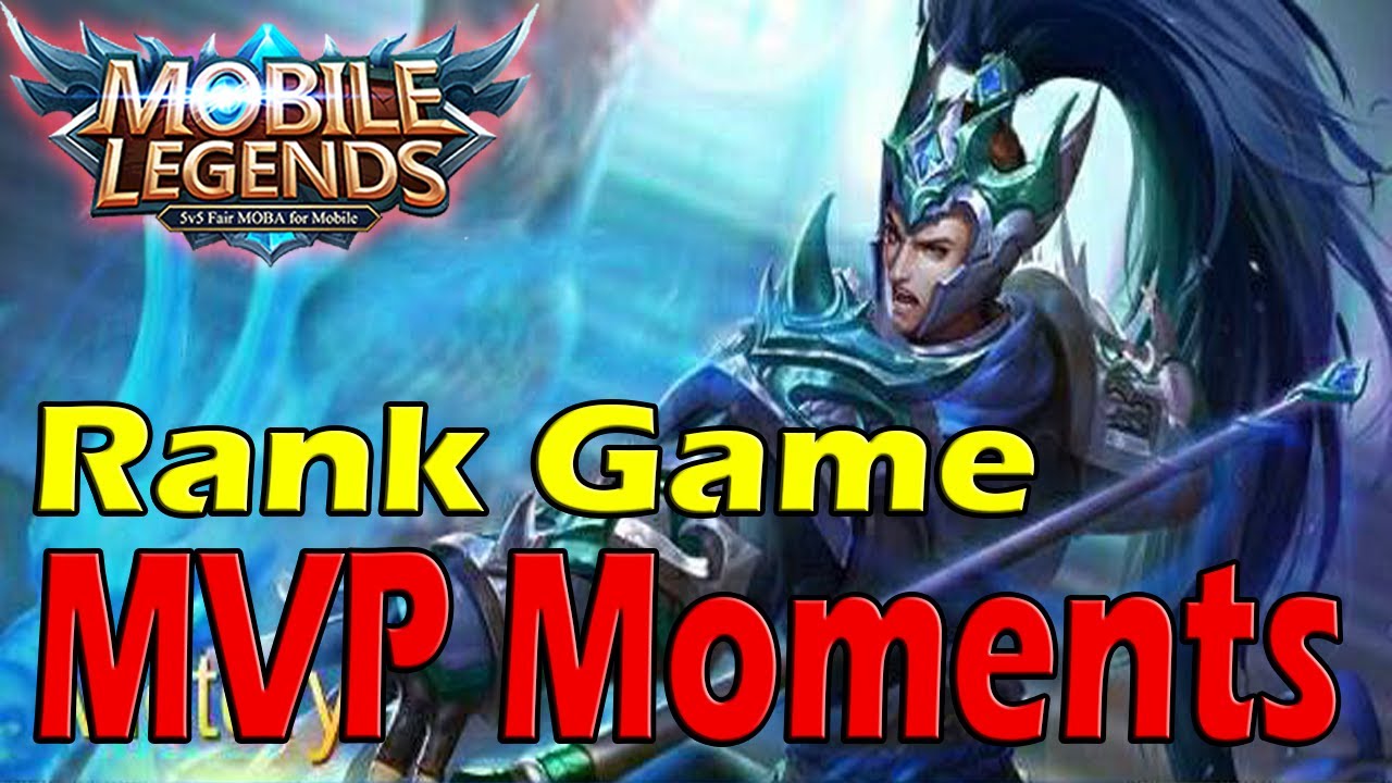 Mobile Legends: Ranked Game MVP Achieving Moments - YouTube
