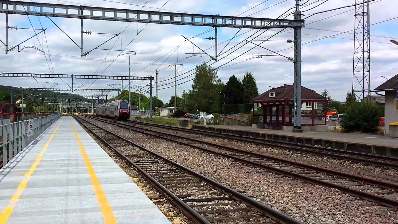 CFL Kiss 2301 Luxembourg to Koblenz in Oetrange (LUX) - YouTube