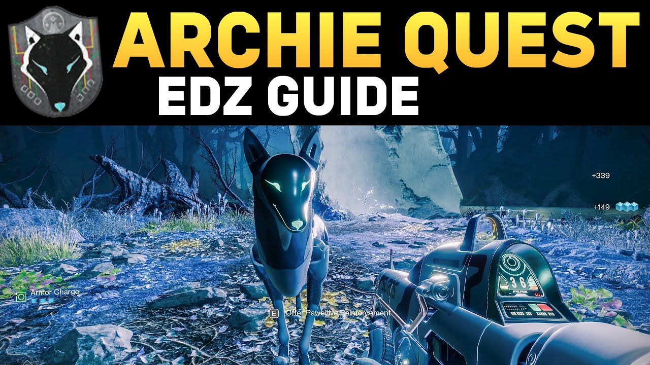 All Archie Locations in the EDZ - Destiny 2 Quest Guide - YouTube