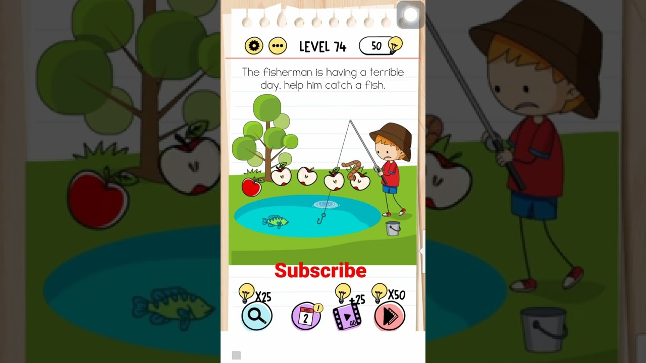 brain test level 74 - YouTube