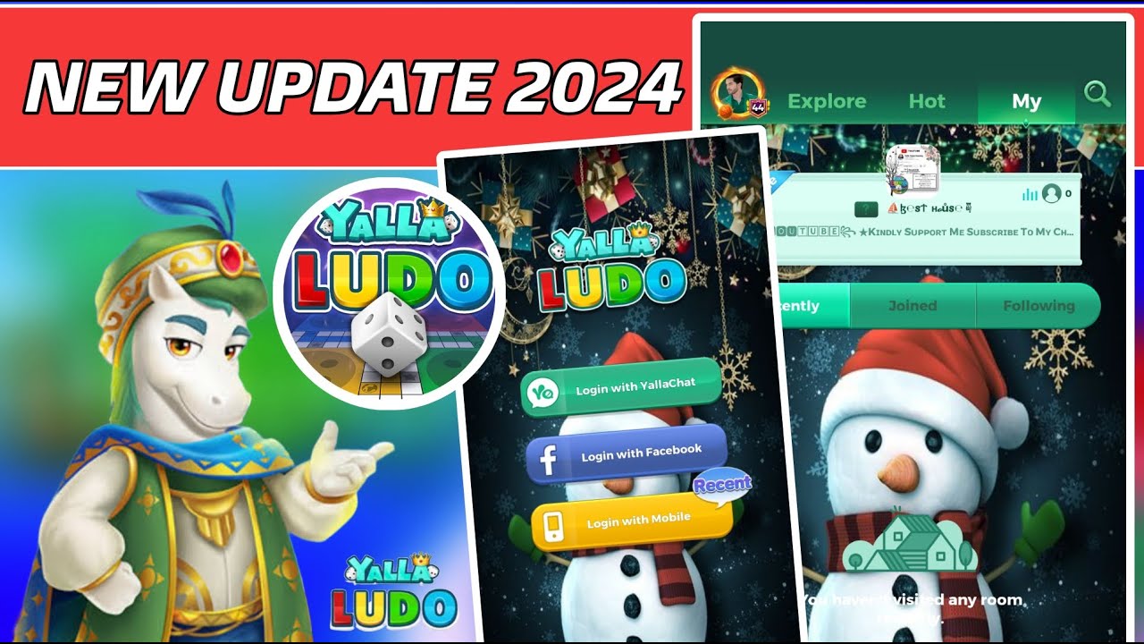 Yalla ludo New Update Magic Version 2024 | Yalla ludo magic version download | - YouTube
