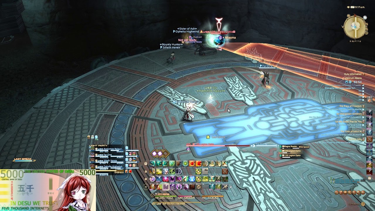 [FF14] Castrum Abania full run - YouTube