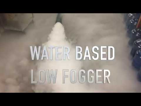 Water Fogger Low Ground Fog Machine NO ICE NEEDED - YouTube