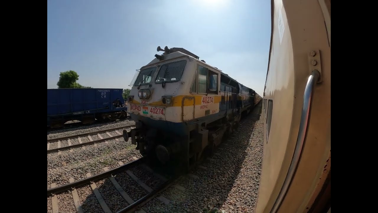 14707 Meets 14708 Ranakpur Express | Both Ranakpur Express Meets Each ...