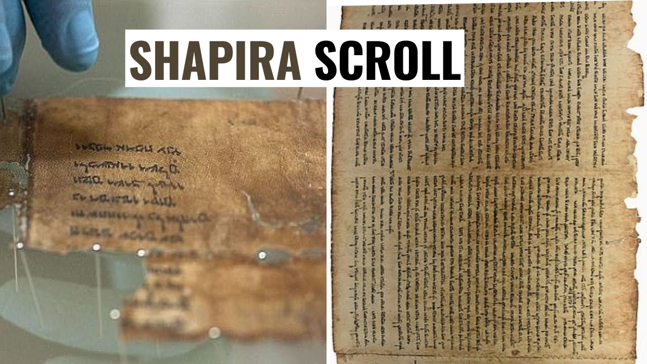 Shapira Scroll Oldest Known Biblical Script - YouTube