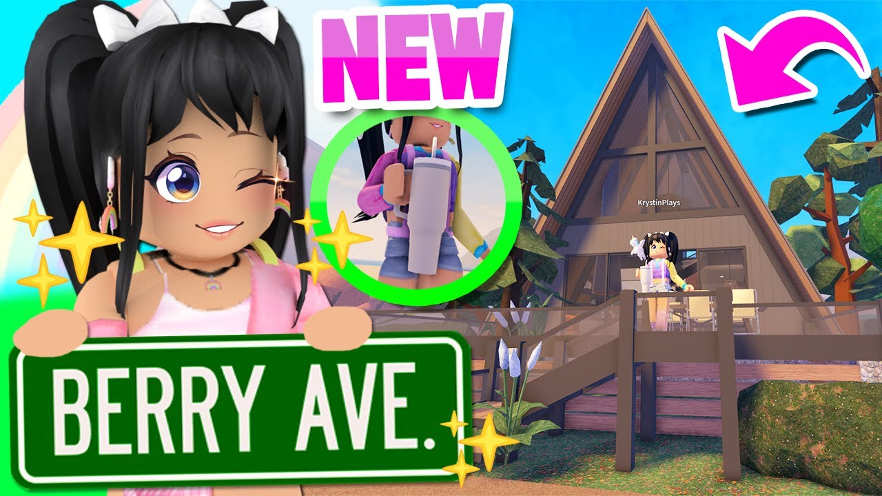 *NEW* COTTAGE & STANLEY CUP +ITEMS UPDATE in BERRY AVE. (roblox) - YouTube