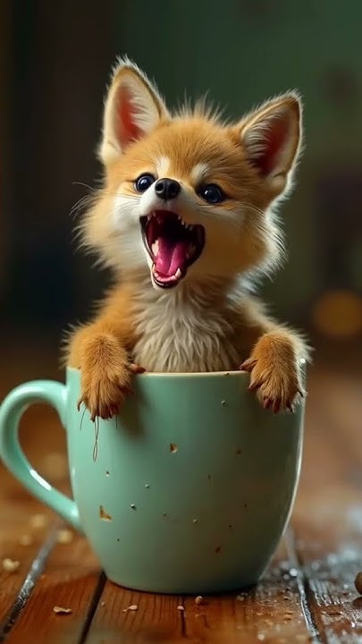 Cute little Animals in The Cup #cute #cuteanimals #funny #tinycreatures ...