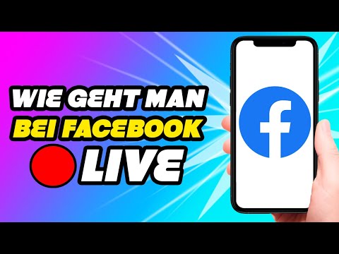 Wie geht man bei Facebook Live (SO EINFACH) *2022*