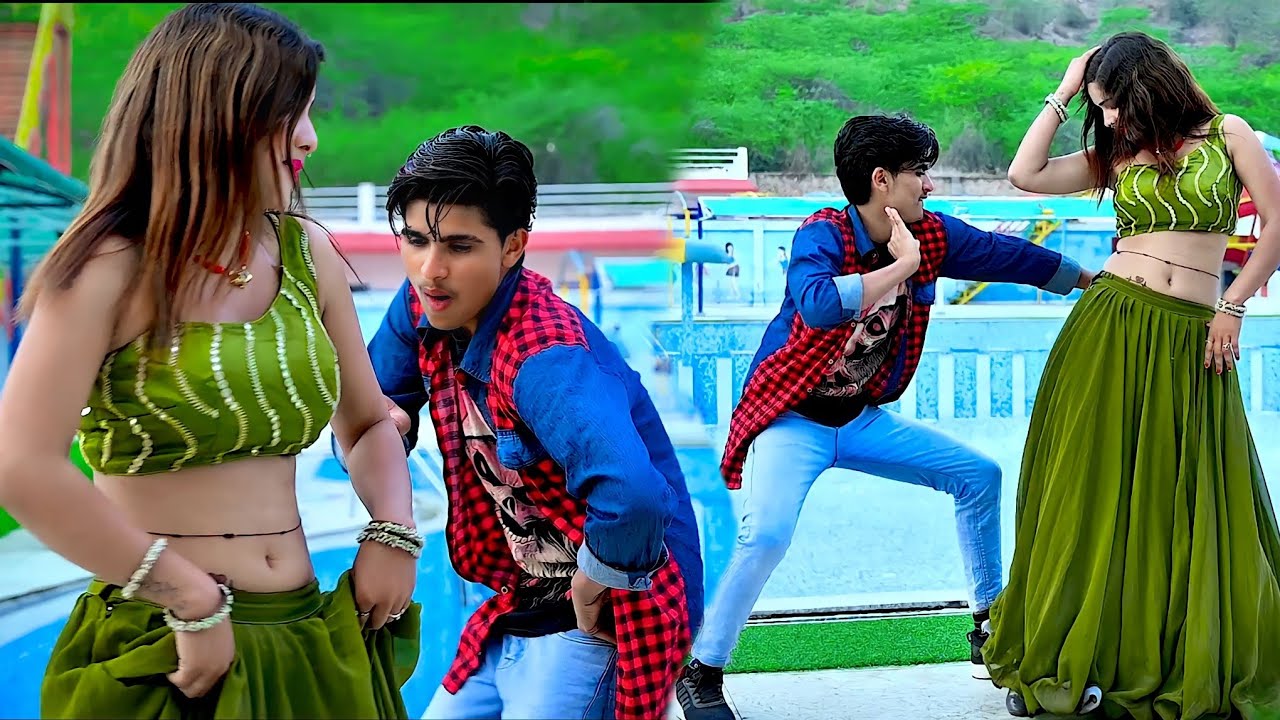 पतली सी अधर अम्बर में उड़ रही है || #mahialwardance || Lokesh Kumar ...