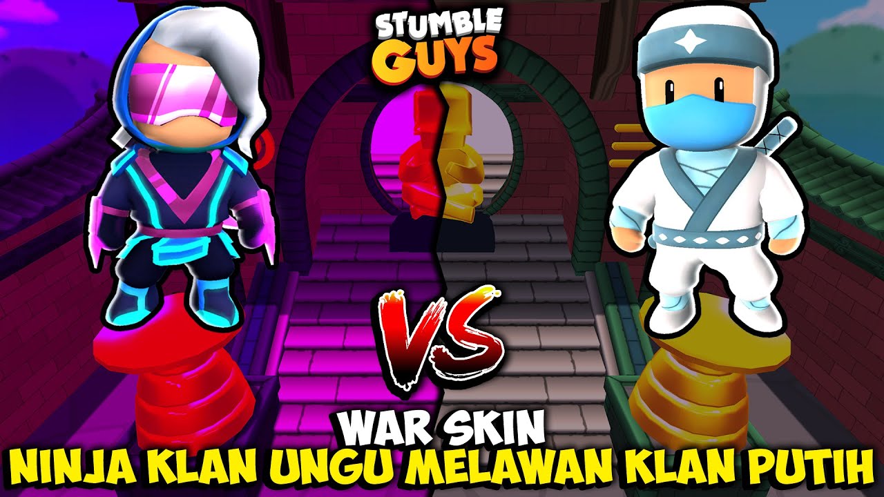 PERANG ANTARA SKIN KLAN NINJA UNGU MELAWAN KLAN NINJA PUTIH - Stumble ...