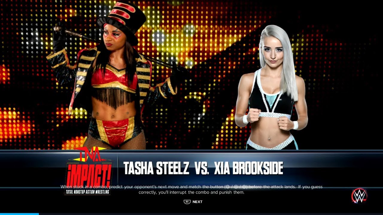 TNA Impact Tasha Steelz vs Xia Brookside - YouTube