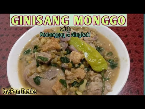 MONGO RECIPE WITH PATA MALUNGAY ALUGBATI #PATA #monggo #PAN - YouTube