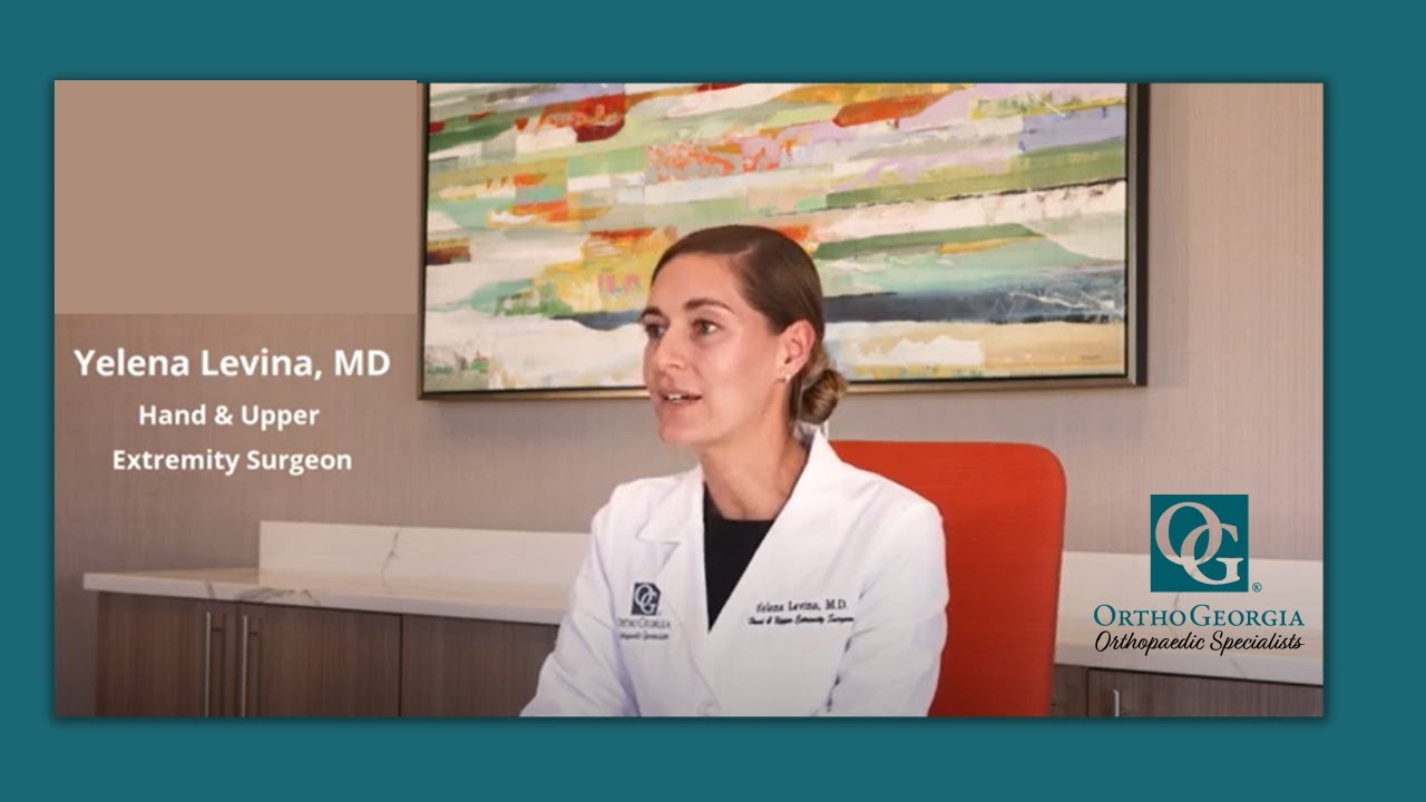Get to Know OrthoGeorgia Orthopaedic Surgeon - Yelena Levina, MD - YouTube