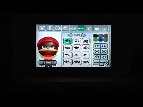 Como hacer el mii de diddy kong - YouTube