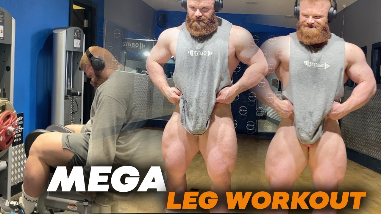 RAW LEG WORKOUT | HOW I BUILT MY LEGS | MINI CUT - YouTube