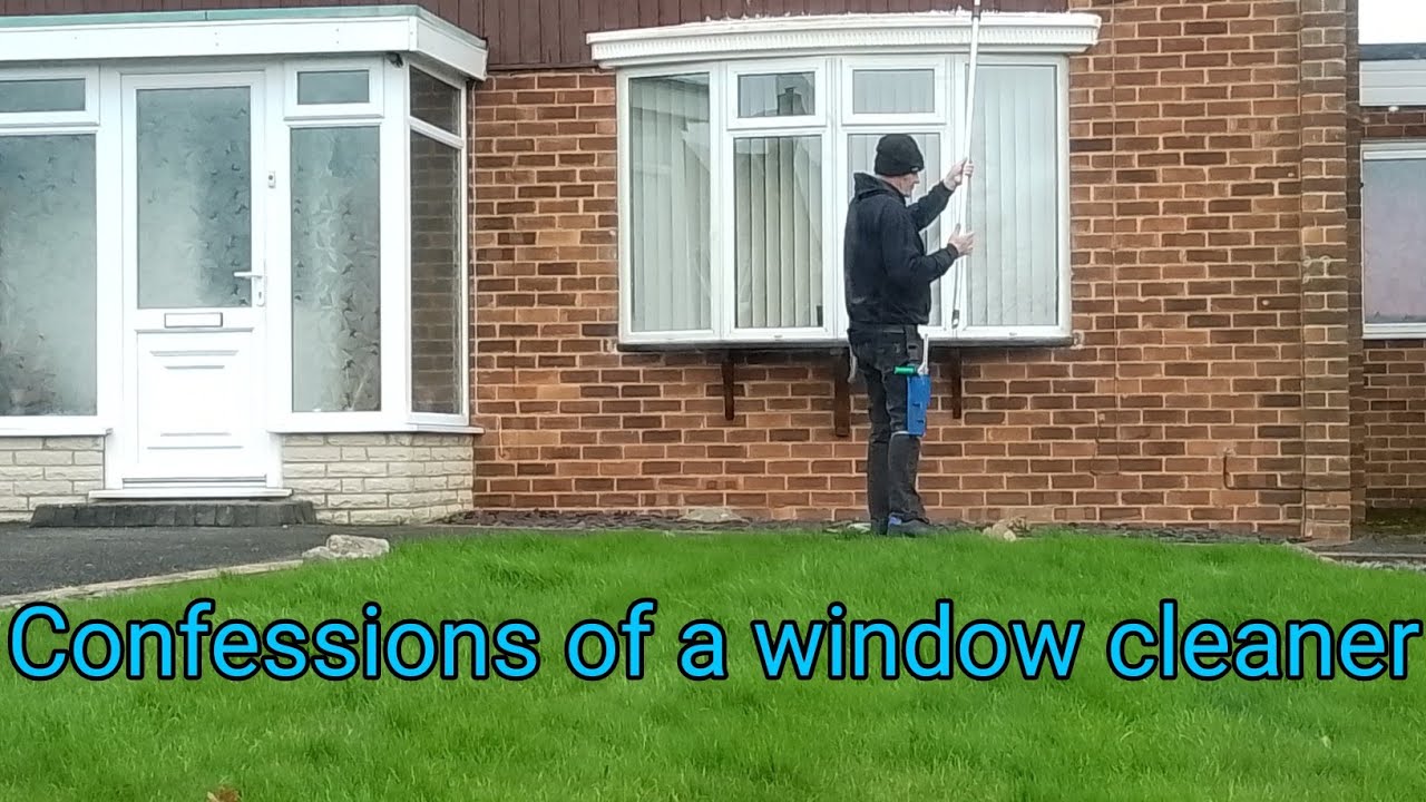 Traditional window cleaner. DITL - YouTube