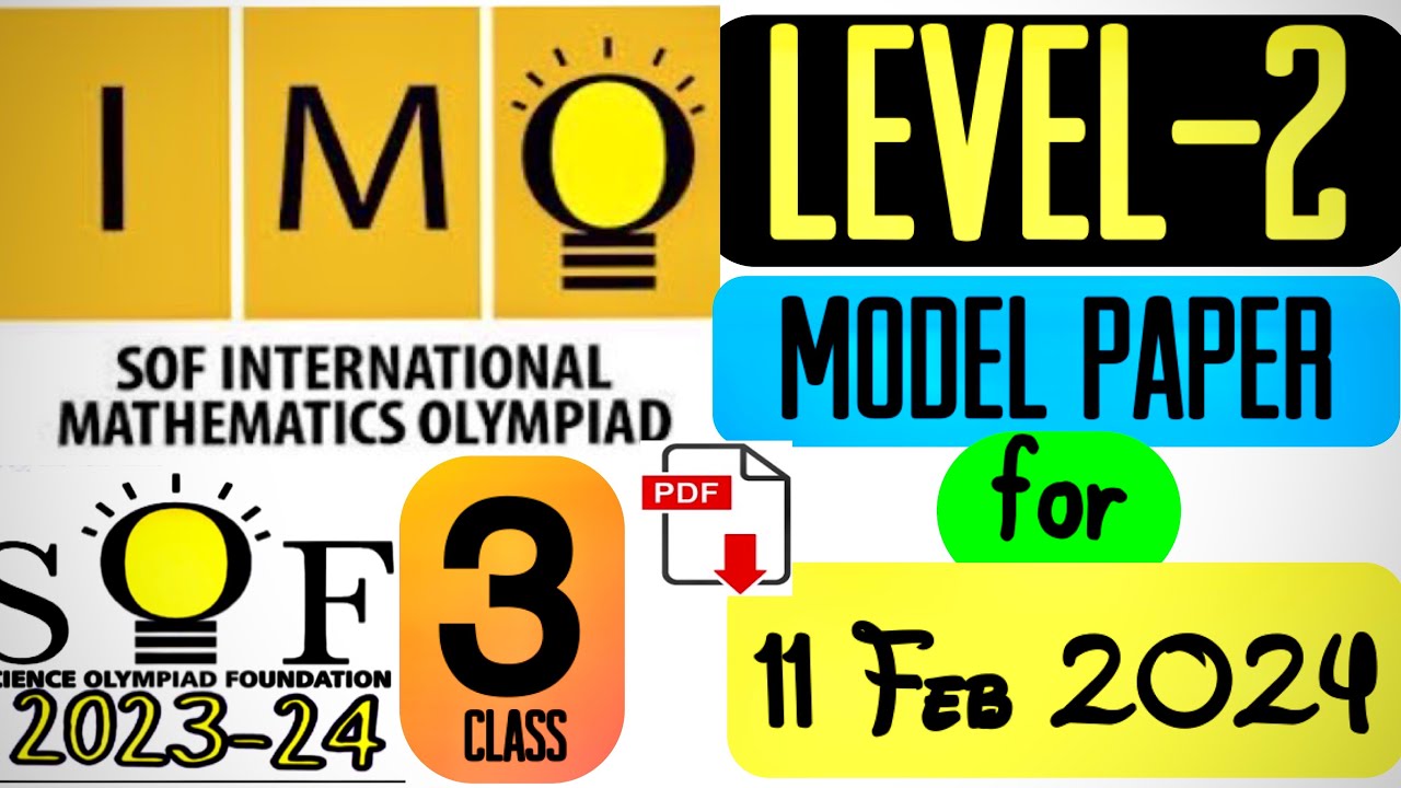 IMO Level 2 Class 3 Question Paper With Solution SOF Maths Olympiad imo-level-2-class-3-question-paper-with-solution-sof-maths-olympiad
