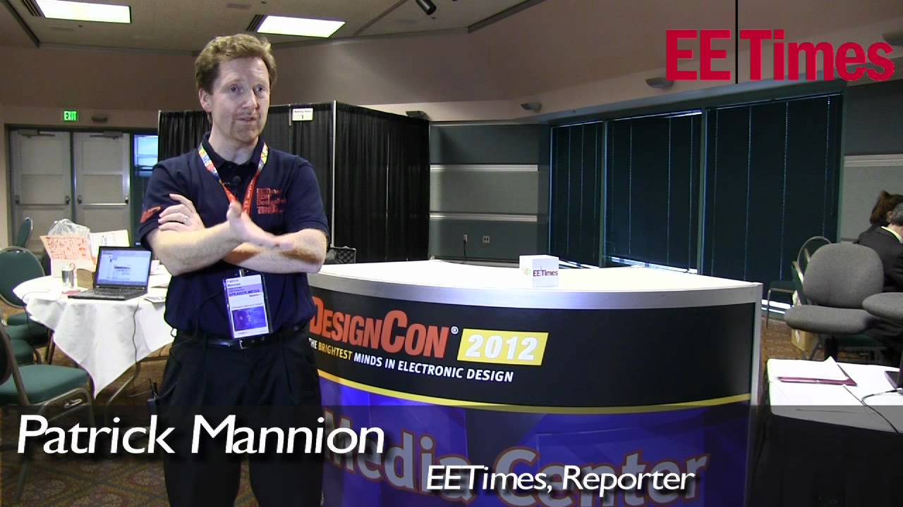 DesignCon EDN's Patrick Mannion Daily Wrapup Day 1 - YouTube