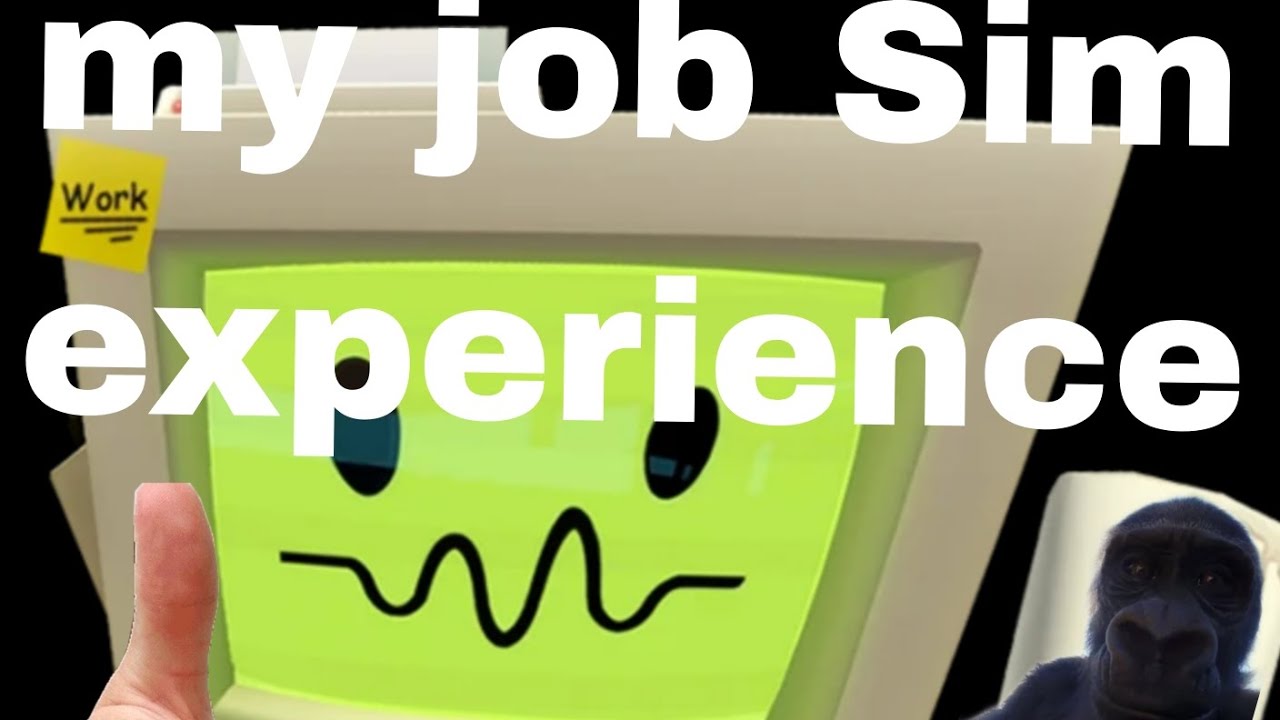 my job Sim experience - YouTube