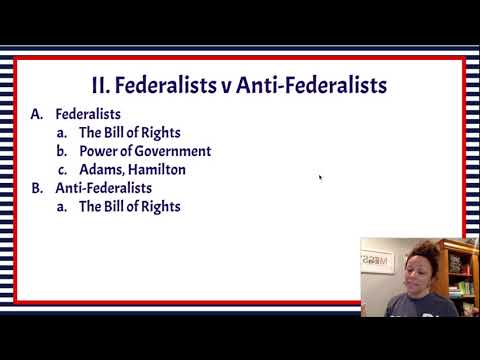 Why Did the Federalists Support the Ratification of the Constitution ...