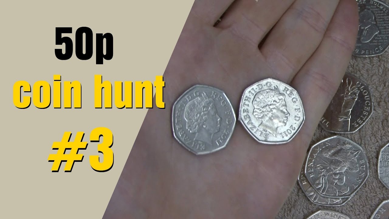 #3 Third time lucky! - 50p coin hunt - [Book 1] - YouTube