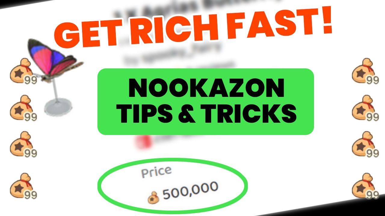Nookazon Tips & Tricks for Making A LOT OF MONEY in Animal Crossing New ...