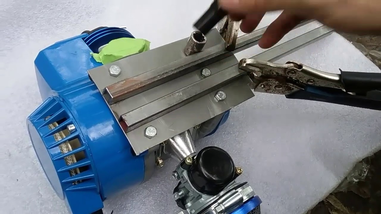 Homemade goped gas scooter project part 1! - YouTube