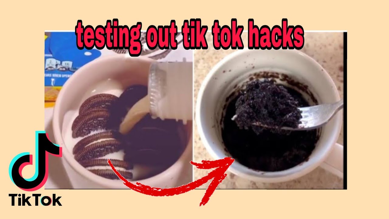 Testing out Tik Tok hacks - YouTube