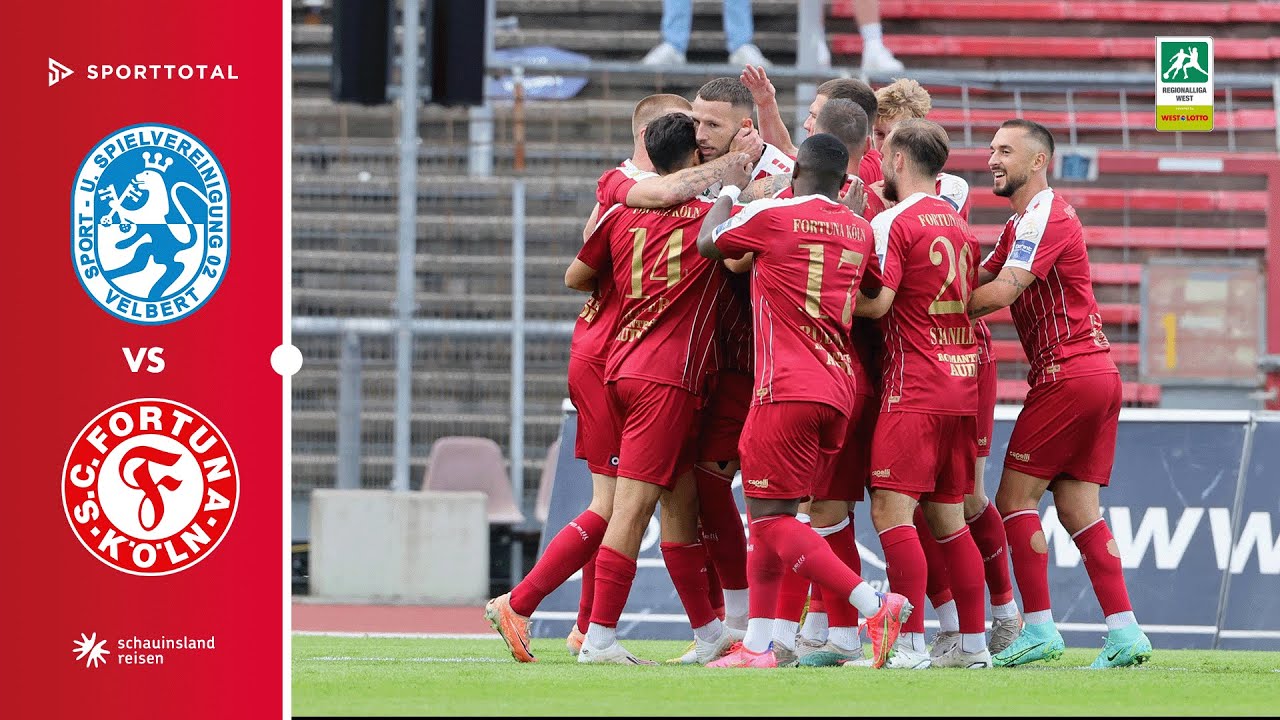 Fortuna Köln stürmt an die Spitze! | SSVg Velbert - SC Fortuna Köln ...