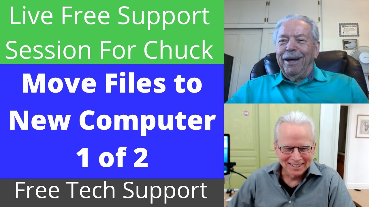 Copying Chuck s Old Computer Files And Settings To New Computer 1of2 YouTube Copying Chuck s Old Computer Files And Settings To New Computer 1of2 YouTube