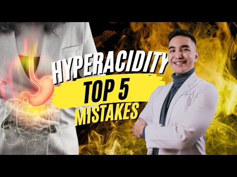 Top 5 Mistakes Ng May Hyperacidity/Acid Reflux/GERD #kilimanguru