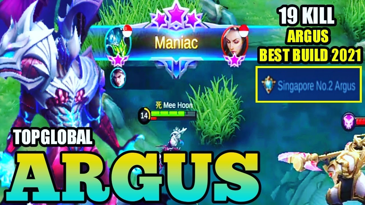 Argus Best Build 2021 [ Top Global Argus Build ] Argus Build, Build & Gameplay - MLBB - YouTube