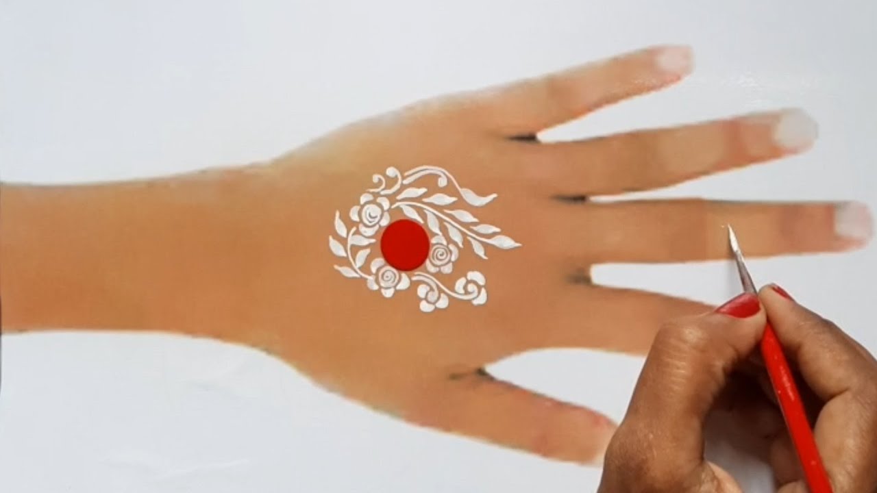 Hater Kolka design for weddings//hand Kolka design for dancers//how to ...