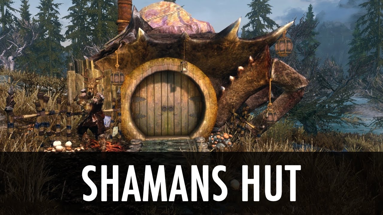 Skyrim Mod Spotlight: Shamans Hut - YouTube