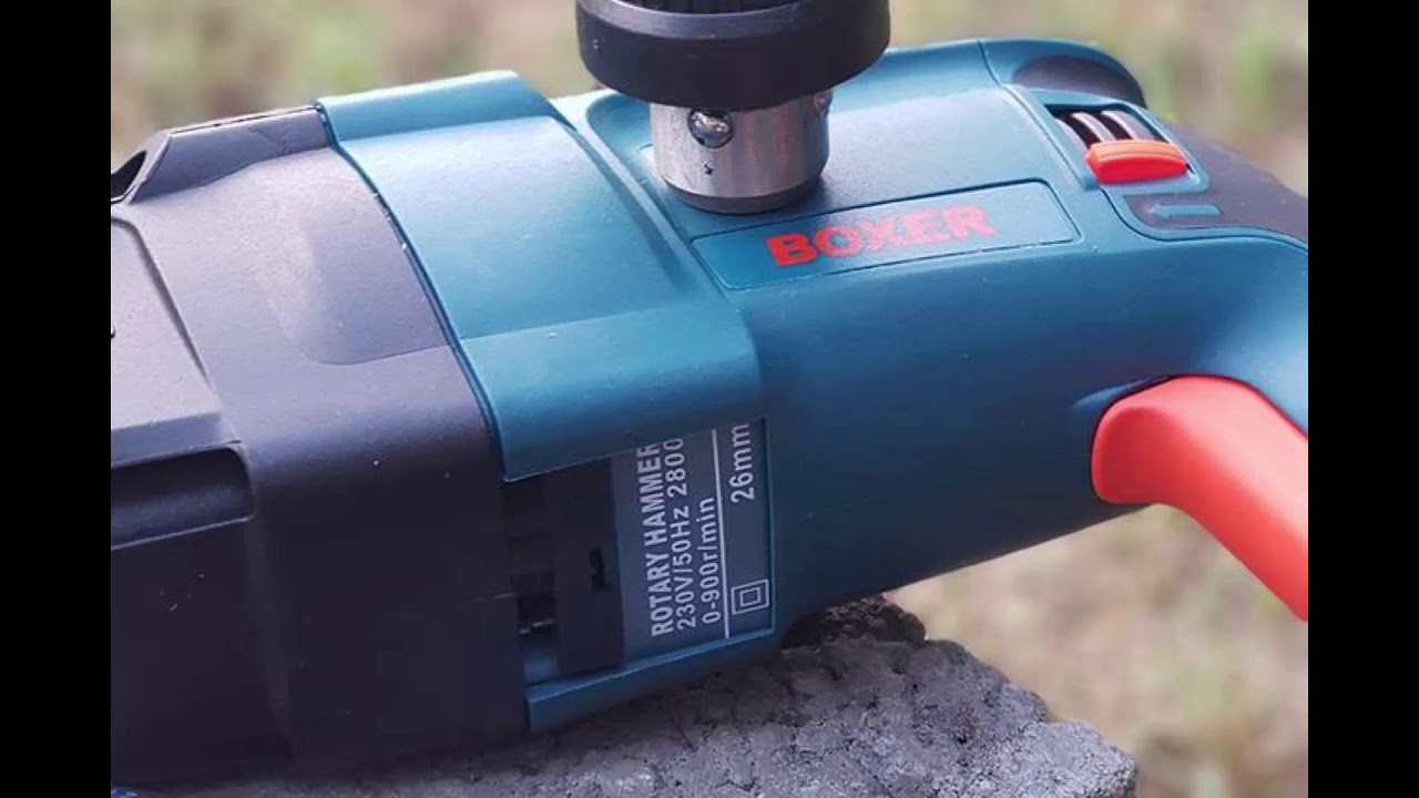Boxer BX 151 Fúrókalapács 2800W - YouTube