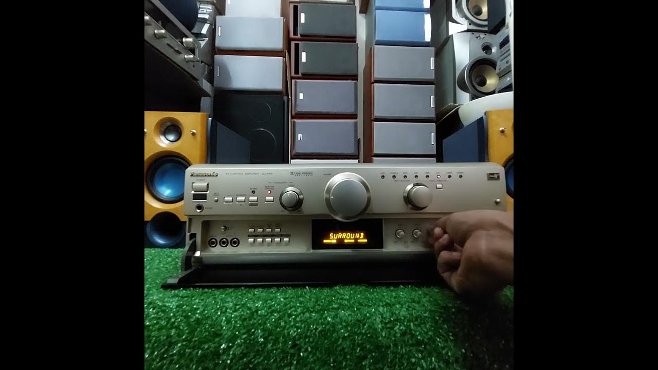 แอมป์ panasonic ,Technics รุ่น SU-AX6 - YouTube