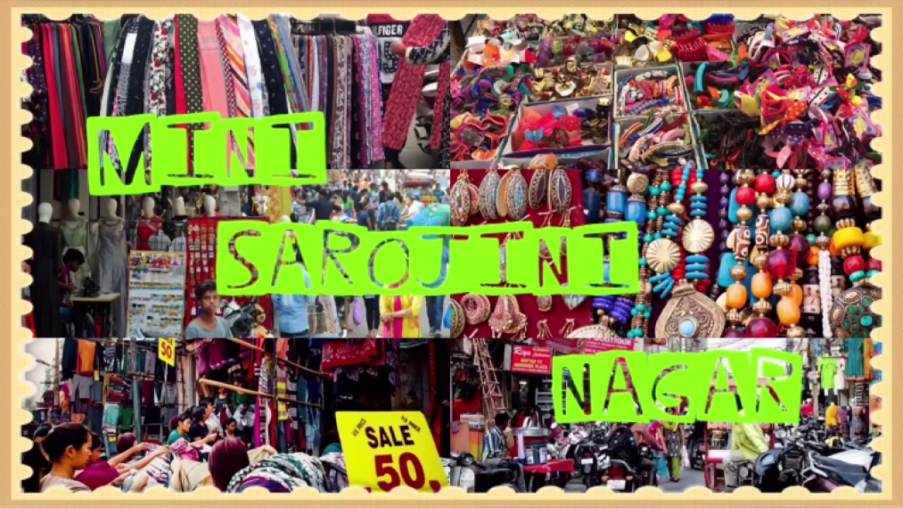 Mini Sarojini Nagar || Lal Quarter Market || Krishna Nagar Market ...