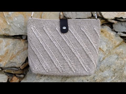 Başak Modeli Çanta Yapılışı | Tığ İşi Şık Çanta Modeli | DIY Handmade Crochet Bag