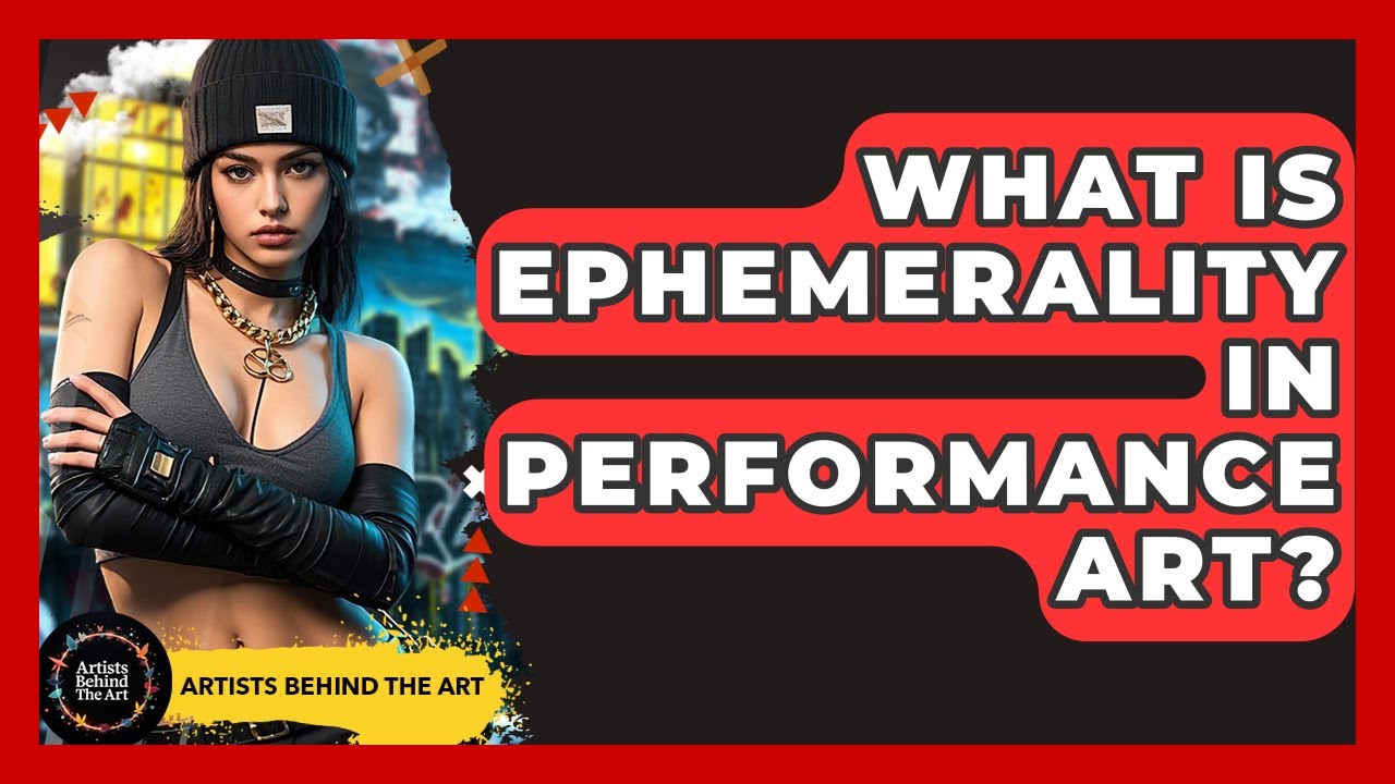 What Is Ephemerality In Performance Art? - Artists Behind the Art - YouTube